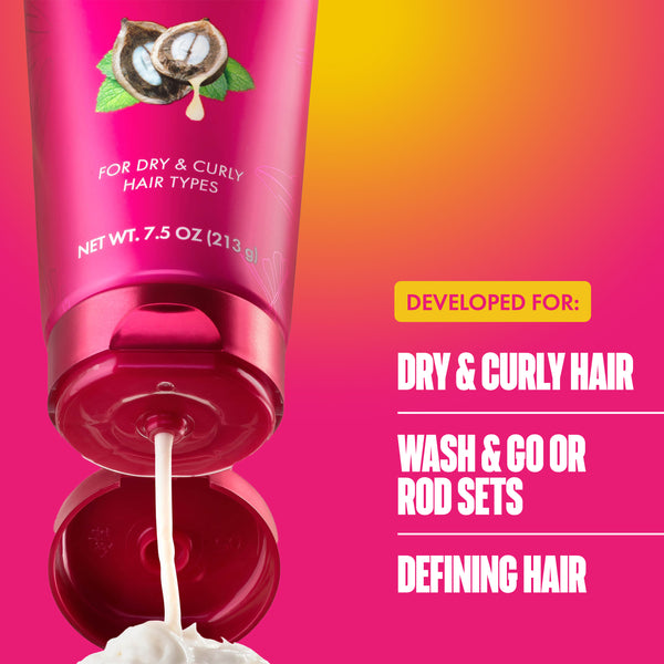 Brazilian Curly Cocktail Curl Cream - Organic Hair Moisturizer For ...