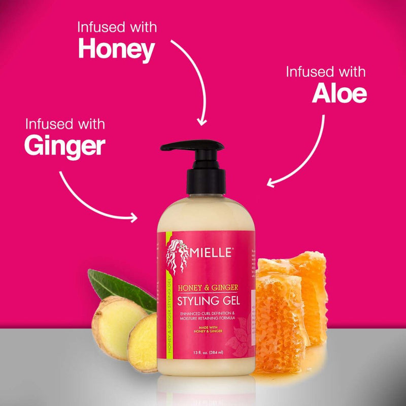 Honey & Ginger Styling Gel - A Natural Hair Styling Gel You'll Love ...